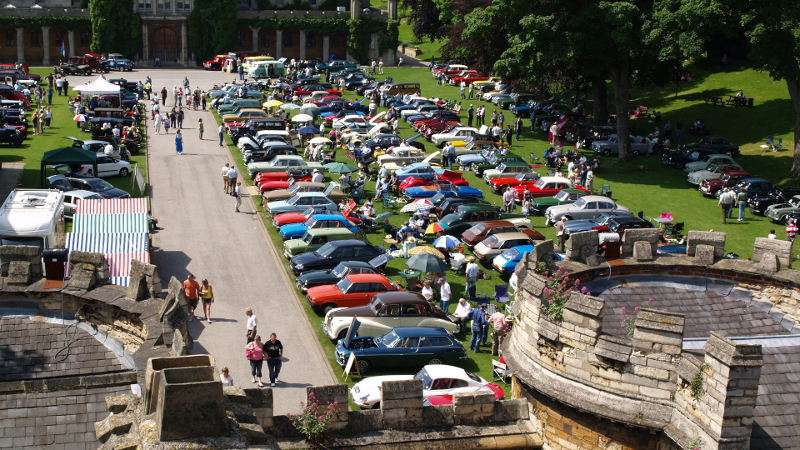 Lincoln Castle Classic Car Rally, Lincoln, Lincolnshire | Steam Heritage