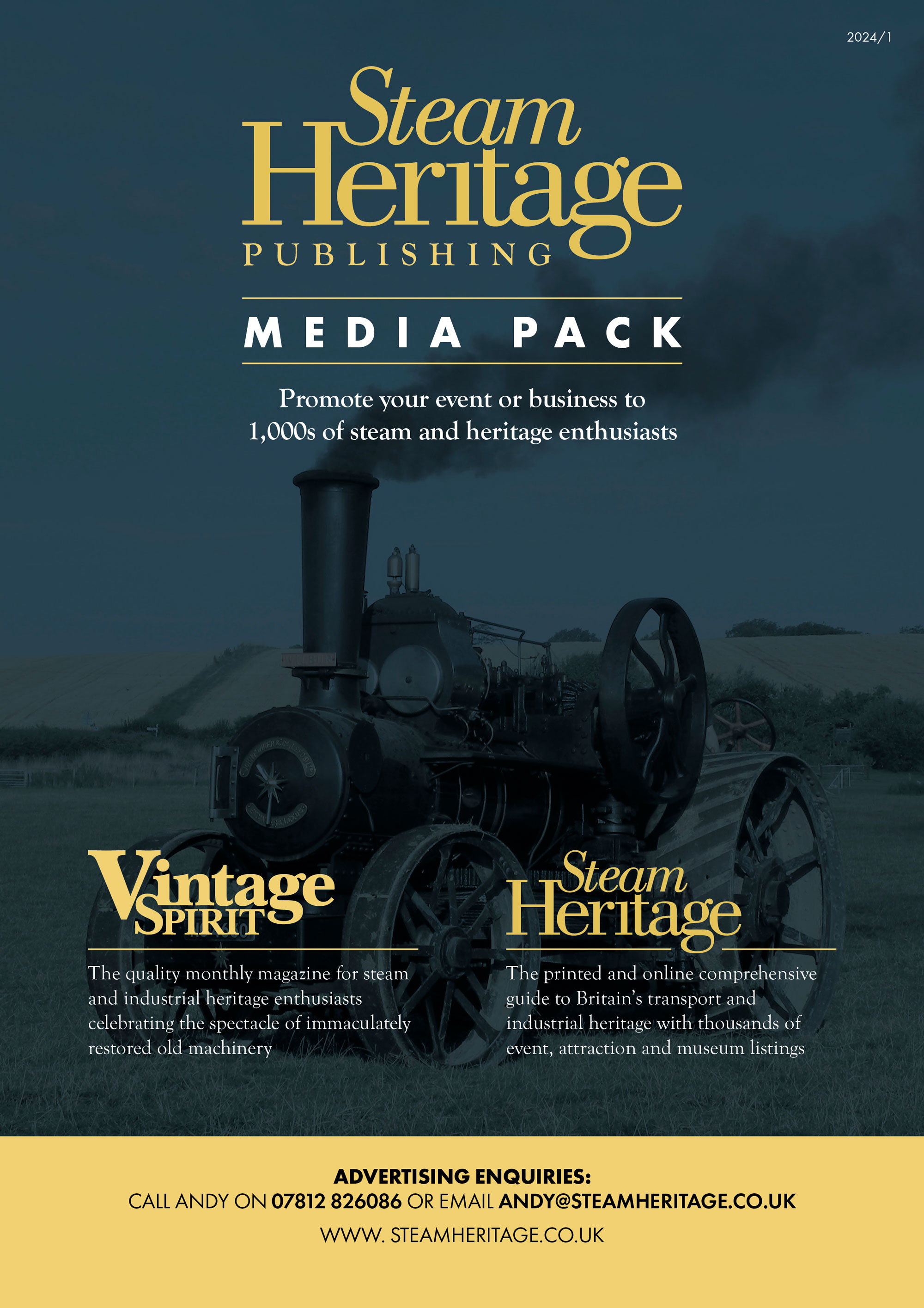Advertise with Steam Heritage | Steam Heritage