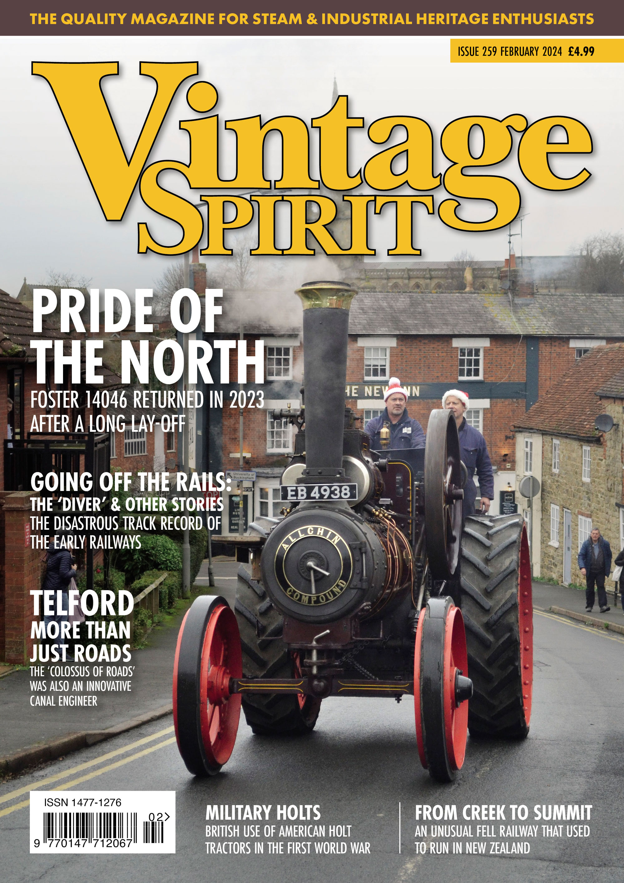 Advertise in Vintage Spirit Magazine | Steam Heritage