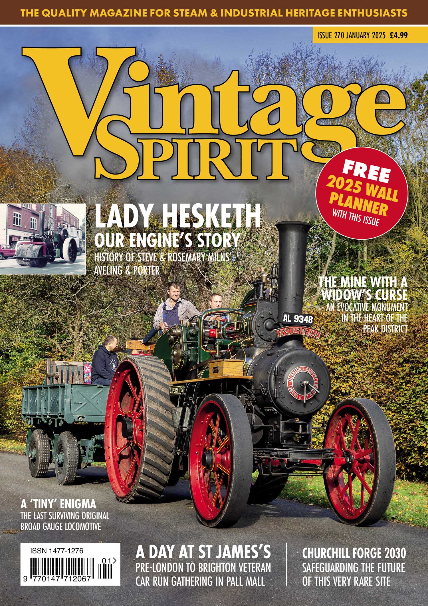 Advertise in Vintage Spirit Magazine | Steam Heritage