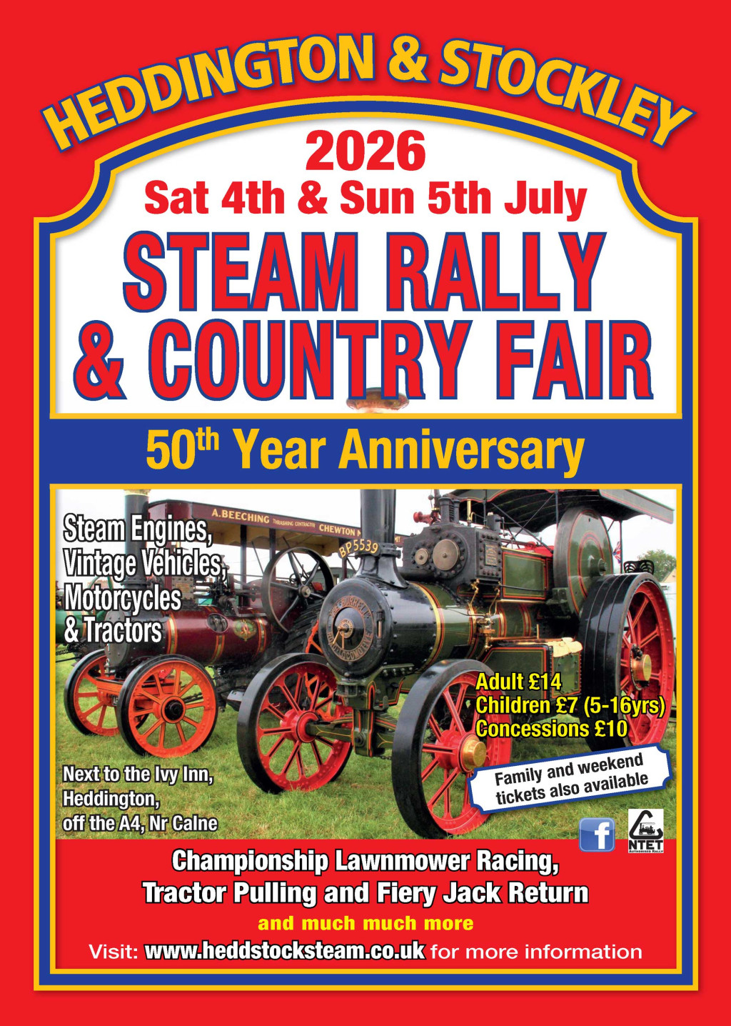 62nd National Steam Rally, Portlaoise, | Steam Heritage